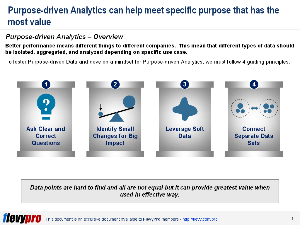 When Data is Not Enough: The Need to Understand Purpose-driven Analytics