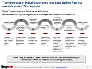 Digital Transformation Governance: Key Principles to Catapult Your ...