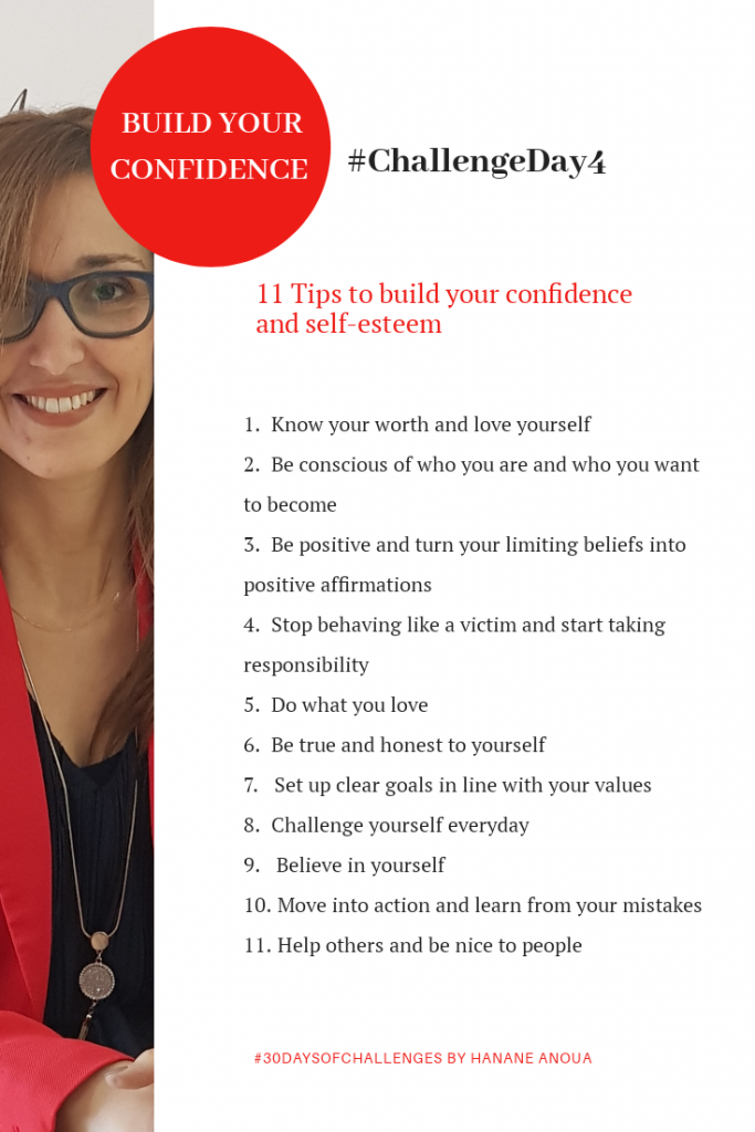 Challenge Day 4: Build Your Confidence and Self-esteem
