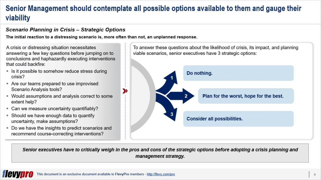 Scenario Planning in Crisis