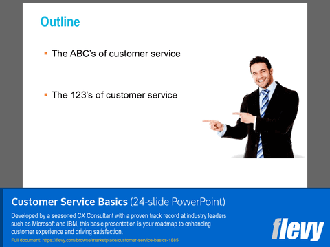 Customer Service Basics PPT