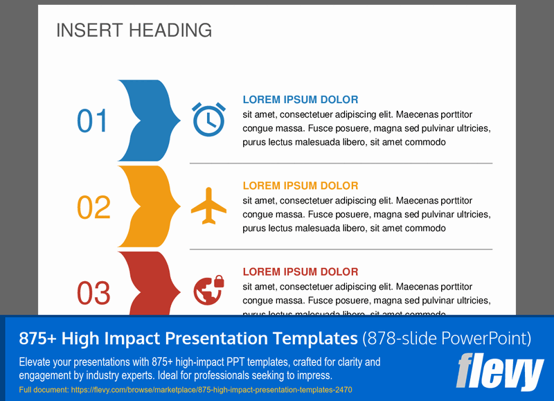 875+ High Impact Presentation Templates PPT