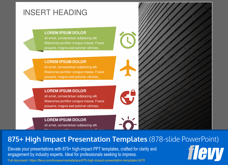 875+ High Impact Presentation Templates PPT