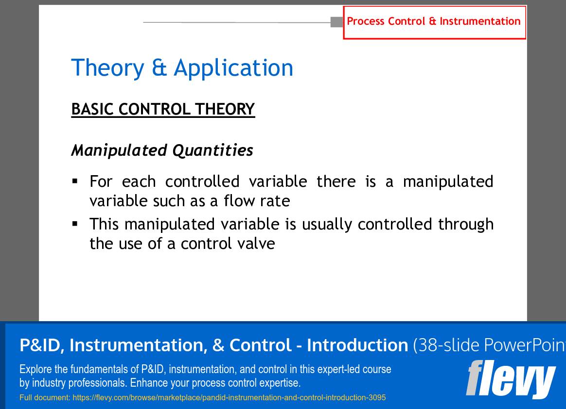 This Is A Partial Preview Of P ID Instrumentation Control 