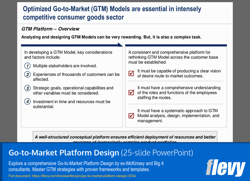 Go-to-Market Platform Design PPT