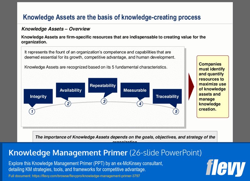 Knowledge Management Primer PPT