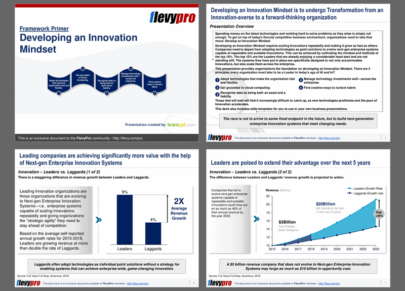 Developing an Innovation Mindset PPT