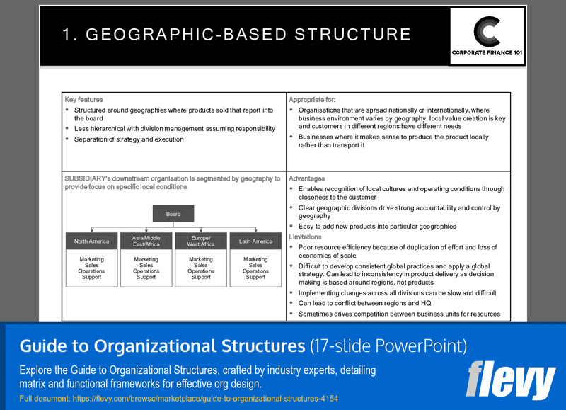 Guide to Organizational Structures PPT