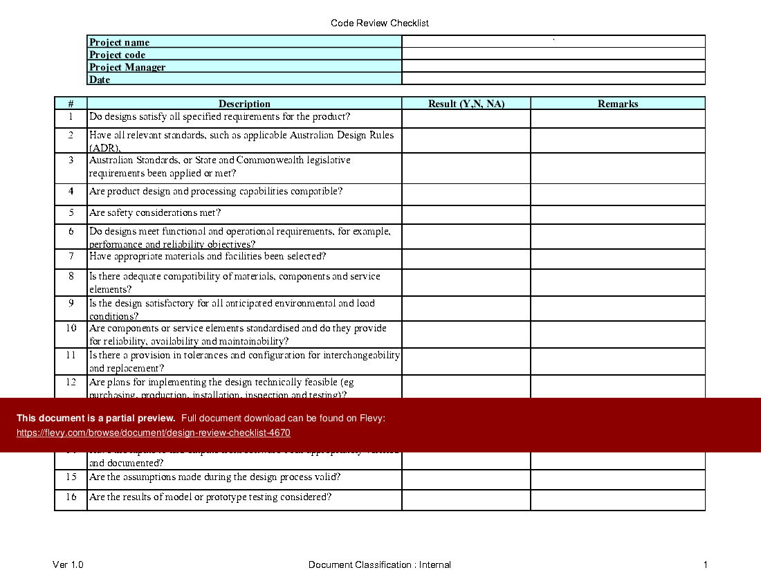 10 Checklist Template Excel Excel Templates Historia