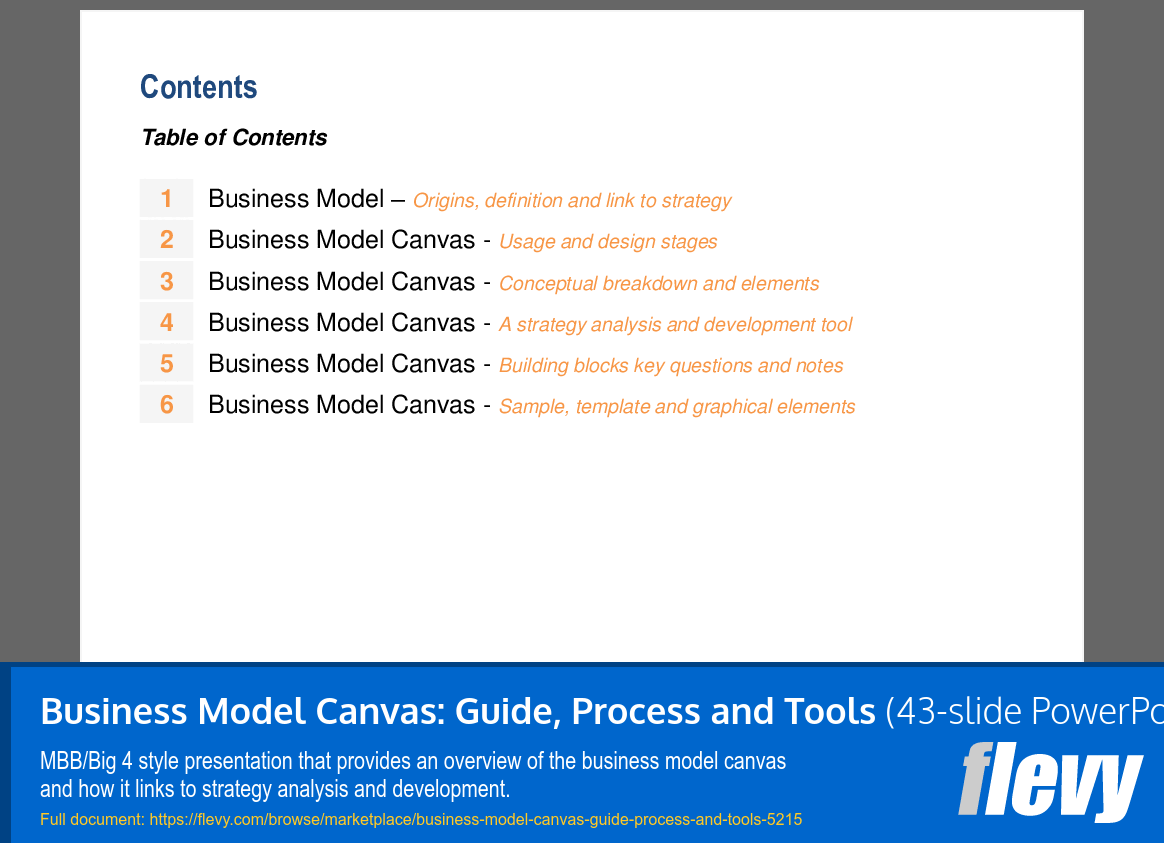 This Is A Partial Preview Of Business Model Canvas Guide Process And This Is A Partial Preview Of Business Model Canvas Guide Process And