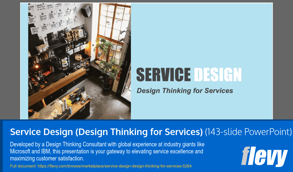 This Is A Partial Preview Of Service Design Design Thinking For