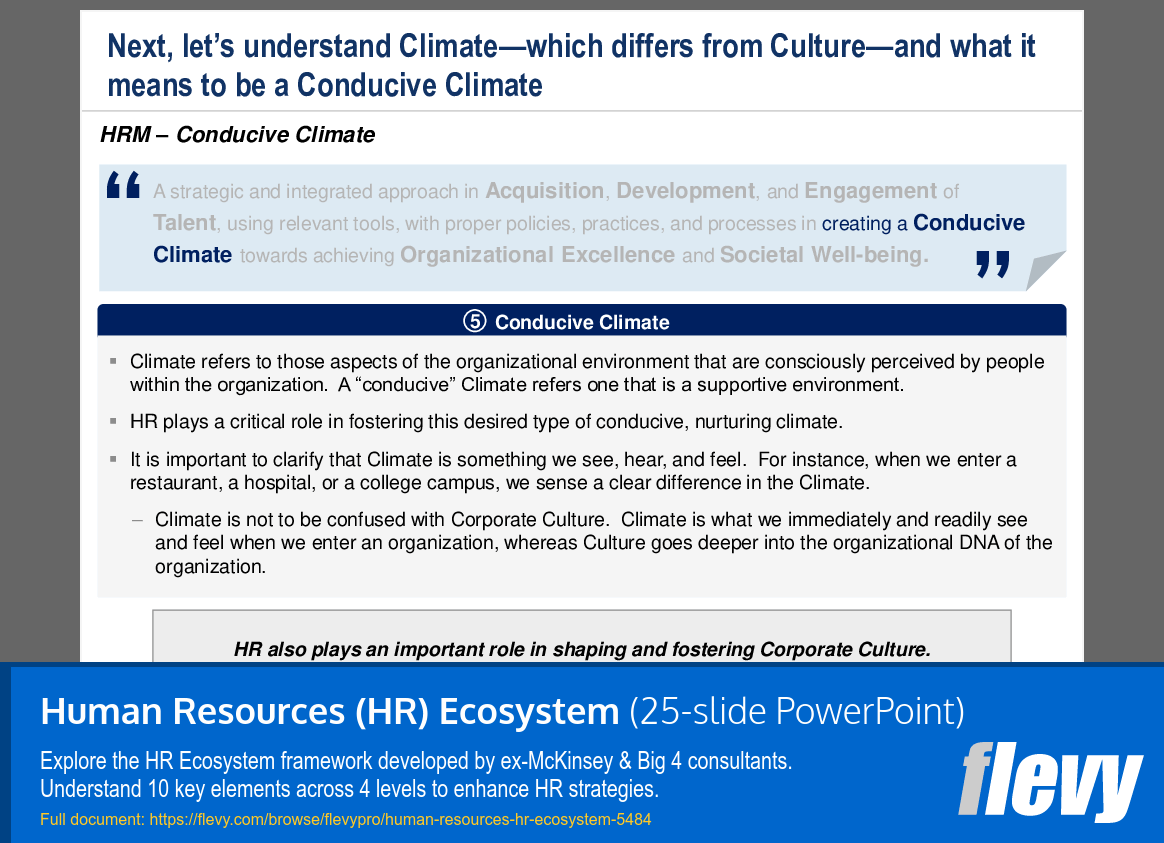 Human Resources (HR) Ecosystem PPT