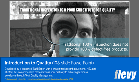 Introduction to Quality PPT
