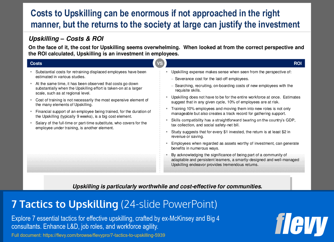 7 Tactics to Upskilling PPT