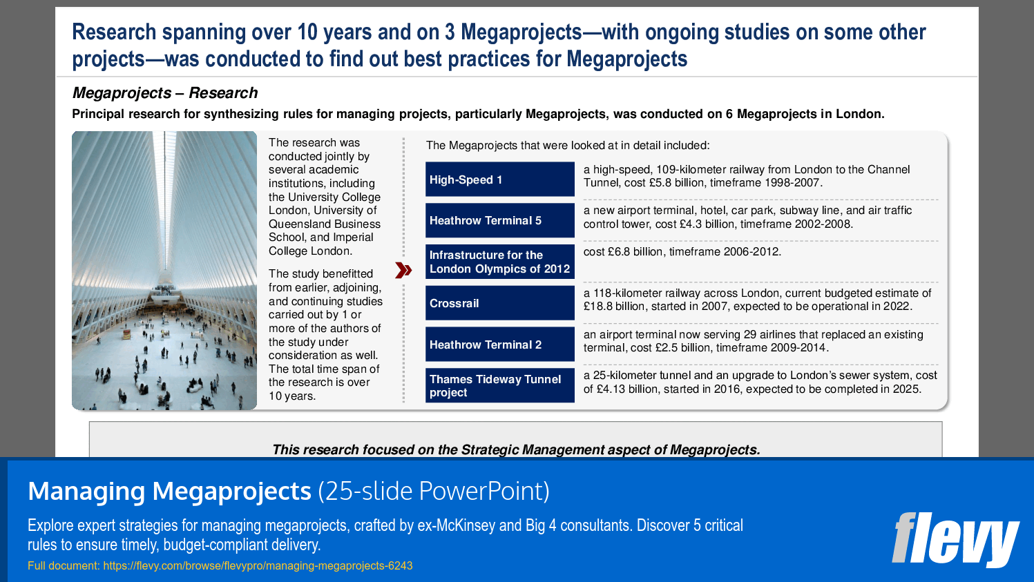 Managing Megaprojects PPT