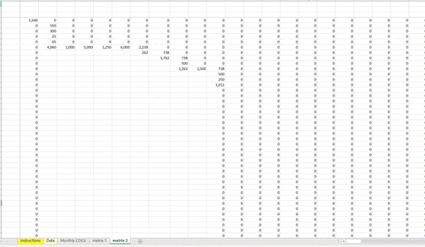 FIFO COGS Calculator Template Excel XLS