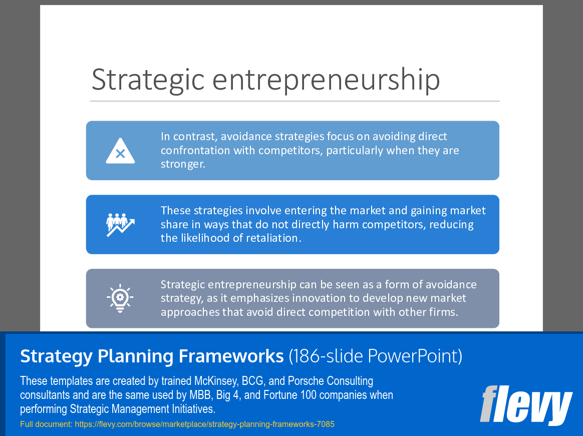 Strategy Planning Frameworks PPT