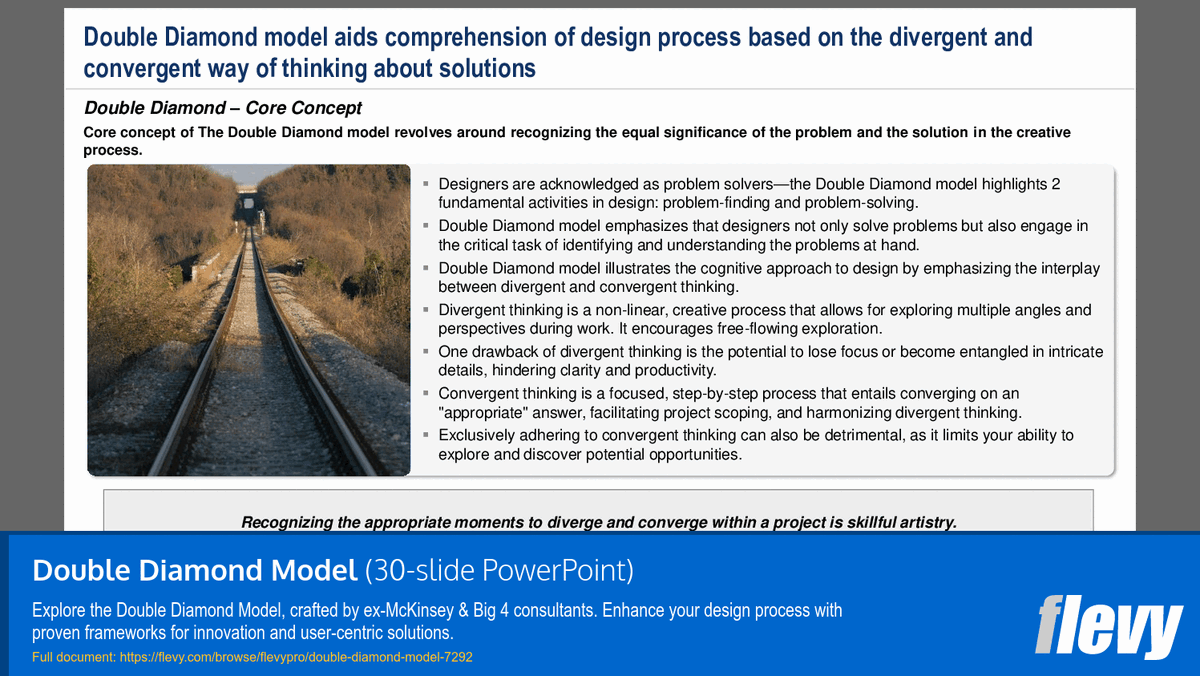 Double Diamond Model PPT