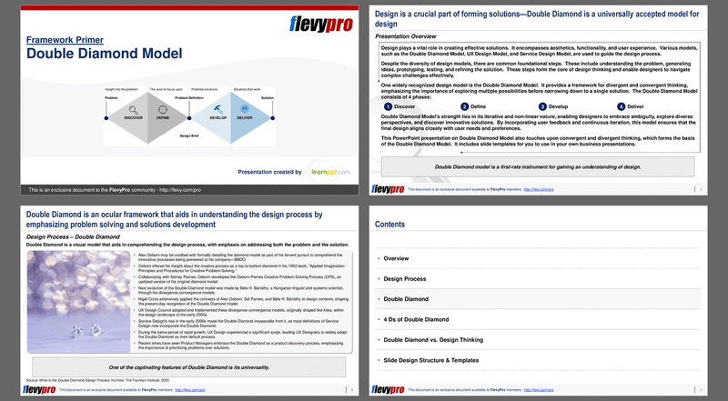 Double Diamond Model PPT