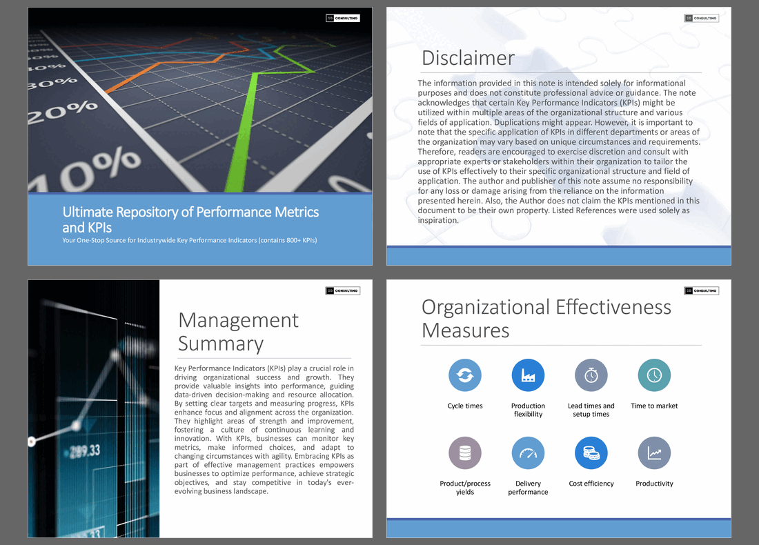 Ultimate Repository of Performance Metrics and KPIs PPT