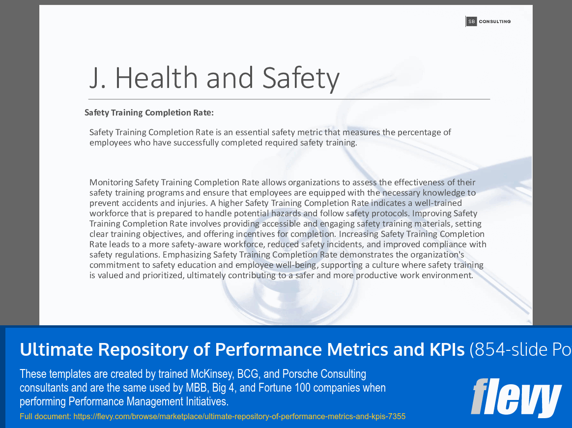 Ultimate Repository of Performance Metrics and KPIs PPT