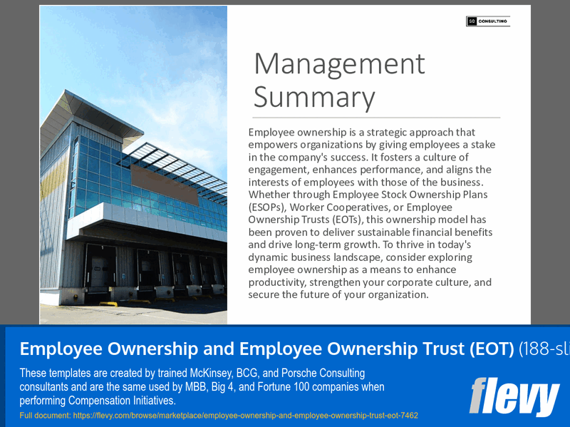 Employee Ownership and Employee Ownership Trust (EOT) PPT
