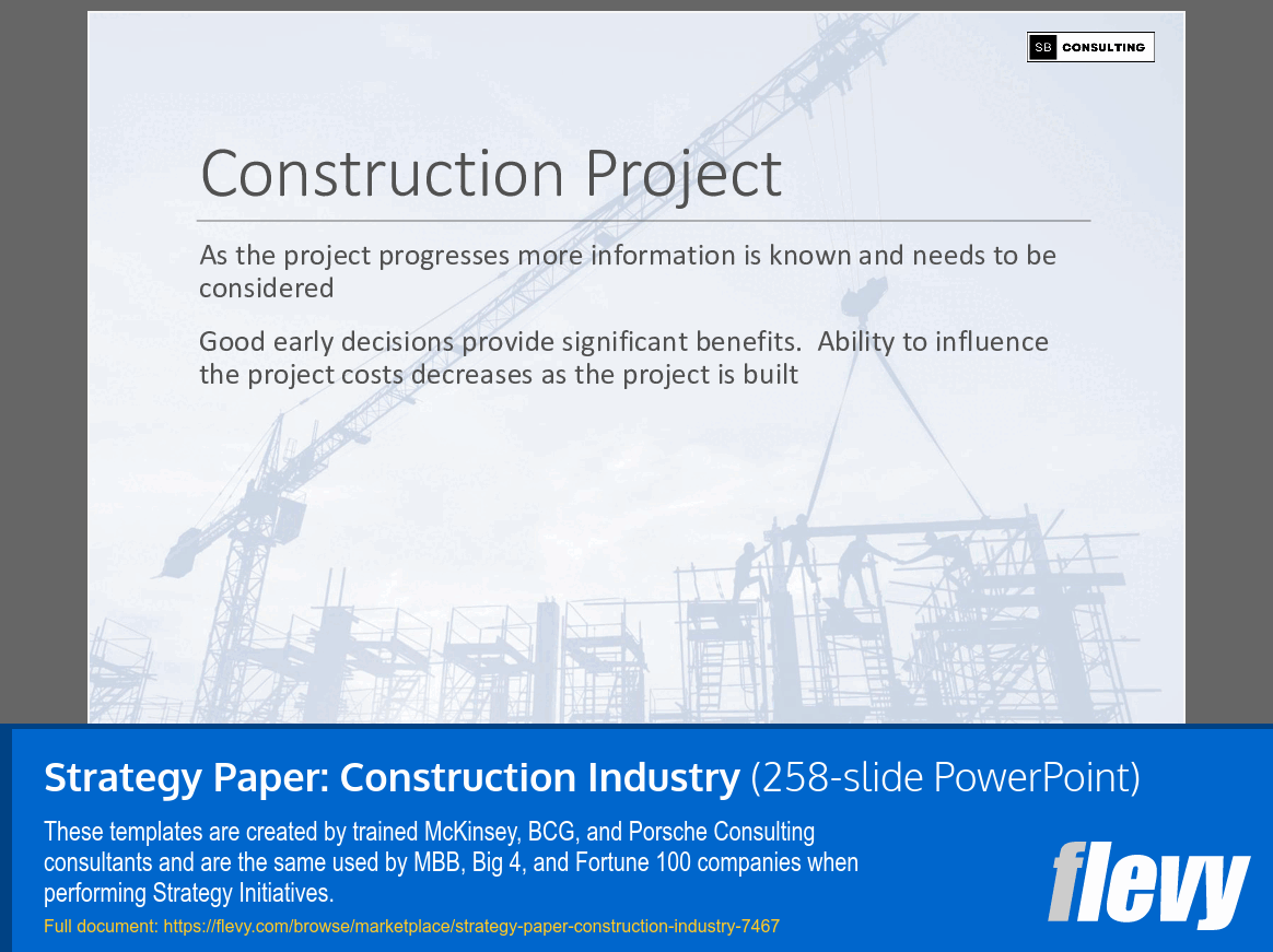Strategy Paper: Construction Industry PPT