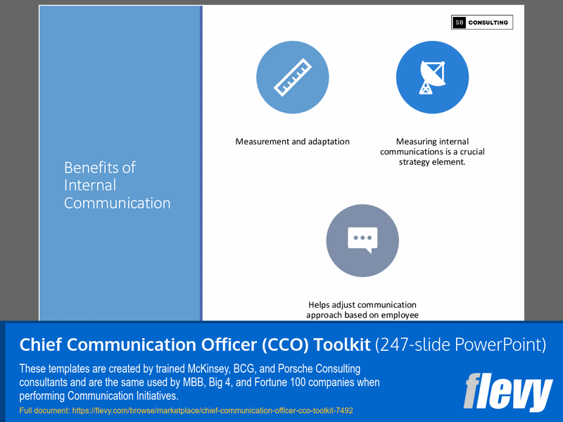 Chief Communication Officer (CCO) Toolkit PPT
