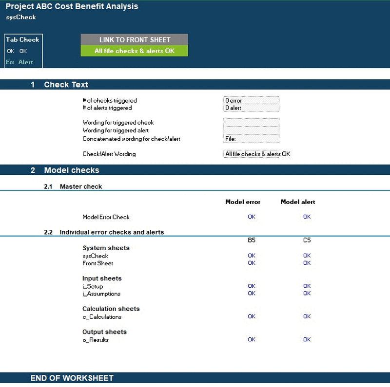 Generic Cost Benefit Analysis Excel Model Template Excel XLS