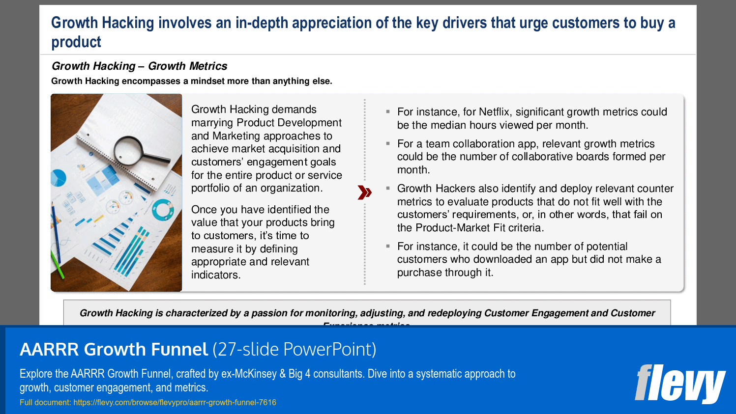 AARRR Growth Funnel PPT