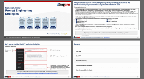 Prompt Engineering Strategies PPT