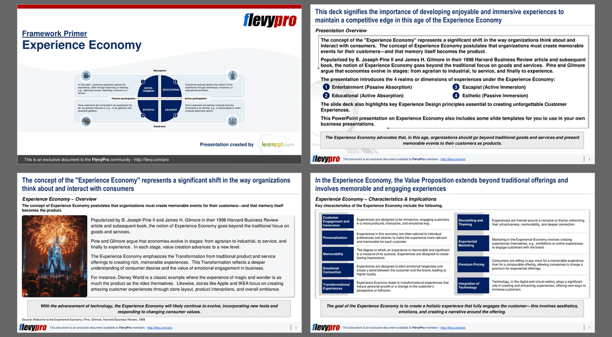 Experience Economy PPT