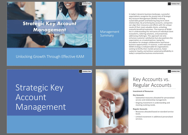 Strategic Key Account Management PPT
