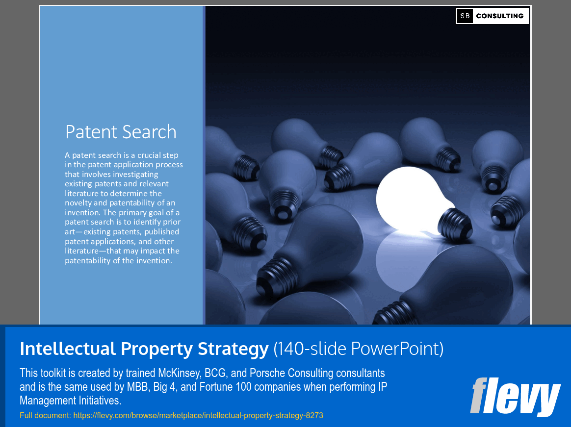 Intellectual Property Strategy PPT