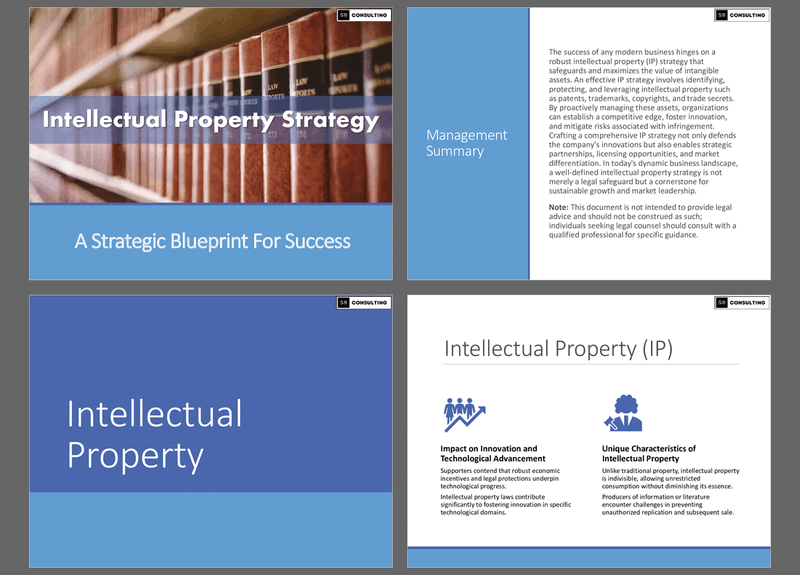 Intellectual Property Strategy PPT