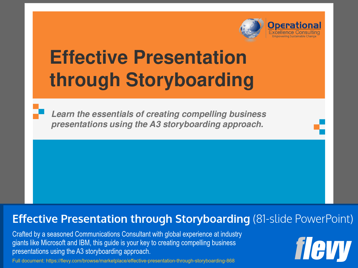 Effective Presentation through Storyboarding PPT