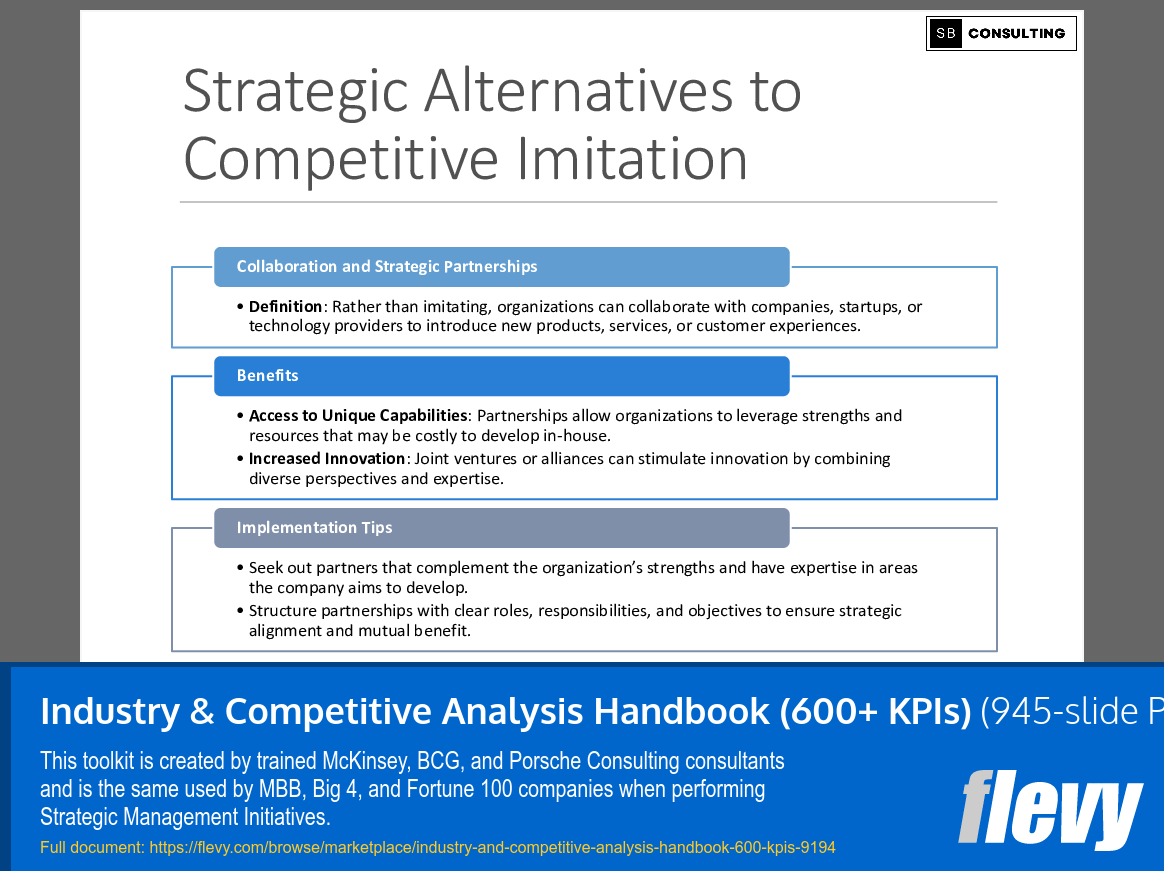 Industry & Competitive Analysis Handbook (600+ KPIs) PPT