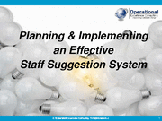 Employee Suggestion System (PowerPoint) Slideshow View